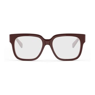 Celine Triomphe Squared Brille - - Accessories - Damen - Braun - ONE SIZE
