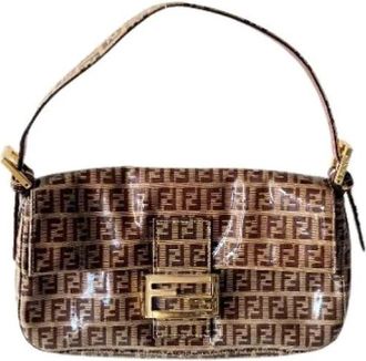Fendi Sac Baguette Pre-owned - Femme - Pre-owned - Brun - Taille: ONE Size