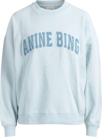 Anine Bing Femme, Sweatshirts et sweats &agrave; capuche, Bleu, Taille: 40 FR Miles SweaT-shirt