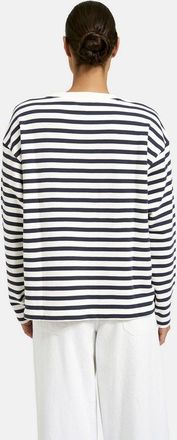 Smith & Soul Sweatshirt mit Label-Aufn&auml;her, Rundhals