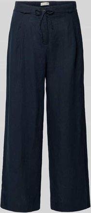 Christian Berg Leinenhose mit Bindeg&uuml;rtel