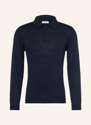 Paul Paul Strick-Poloshirt blau