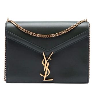 Saint Laurent Sac bandouli&egrave;re Cassandra Pre-owned - Femme - Pre-owned - Vert - Taille: ONE Size