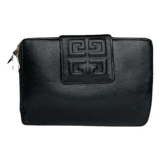 Givenchy Pre-owned Leder Portemonnaie - - Pre-owned - Damen - Schwarzk - ONE SIZE