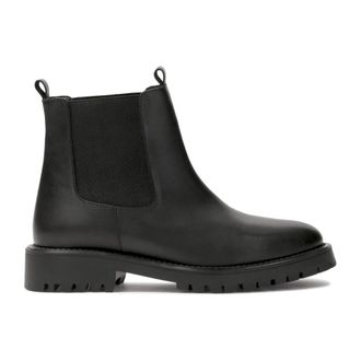 Kazar Klassische Lederschlappen - - Shoes - Damen - Schwarzk - 41 EU