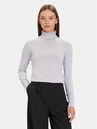 Calvin Klein Rollkragenpullover LV044D371G Violett Regular Fit
