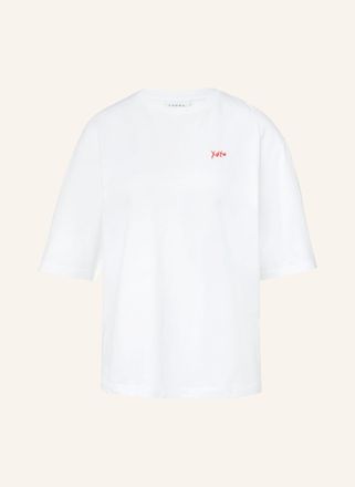 Comma Comma T-Shirt weiss