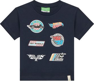 Benetton United Colors Of Benetton T-Shirt 3I1XG10I3 Dunkelblau Regular Fit