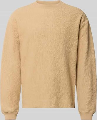 HUGO BOSS Regular Fit Sweatshirt aus Baumwoll-Mix Modell DENOLONG