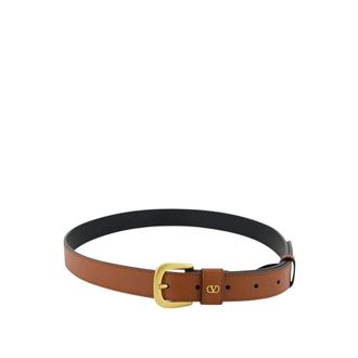 Valentino Garavani VLogo Signature G&uuml;rtel - - Accessories - Herren - Braun - 110 CM