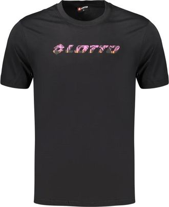 Lotto Homme, Tops, Noir, Taille: M T-shirt &agrave; manches courtes