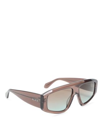 Alaia Lunettes De Soleil - Marron