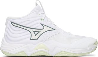 Mizuno Hallenschuhe Mizuno Wave Momentum Elite Mid V1GC2517 Wei&szlig;