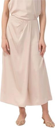 Kocca Femme, Jupes, Beige, Taille: 34 FR &Eacute;l&eacute;gante Jupe Longue Semi-Formelle