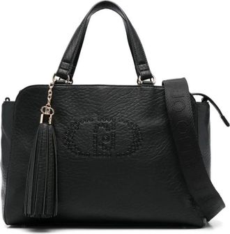 Liu Jo Shopper & Totes - Textured Handbag With Dual Handles - Gr. unisize - in Schwarz - für Damen