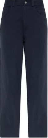 Maison Margiela Hosen mit rohem Saum - - Trousers - Damen - Blau - M