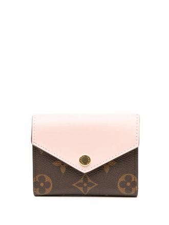 Louis Vuitton 2021-2025 Monogram Zoe Wallet small wallets - Braun