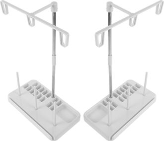 Angoily 2st&uuml;cke Garnrollenhalter Aus Kunststoff Drehbarer Garnst&auml;nder F&uuml;r N&auml;hmaschinengarnkonus N&auml;hzubeh&ouml;r-Organizer Als Garnrollen-aufbewahrungsorganizer Kom