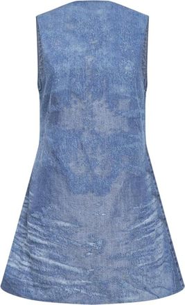 Diesel Femme, Robes, Bleu, Taille: 36 FR De Selune Fsi Open-back Mini Dress