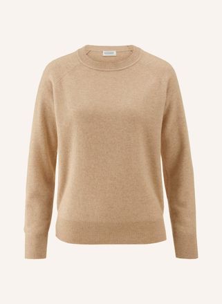 Hessnatur Hessnatur Hessnatur Strick Pullover Relaxed Aus Cashmere Mit Recycling-Anteil beige