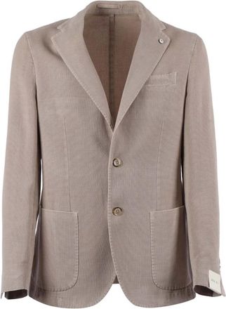 L.B.M. 1911 L.b.m. 1911, Homme, Vestes, Beige, Taille: L Giacca Drop S