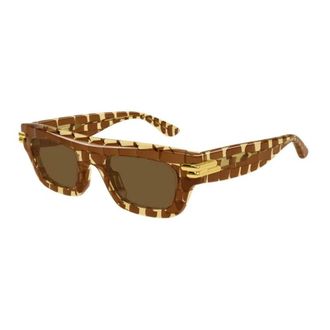 Bottega Veneta unisex, Accessoires, Brun, Taille: 50 MM Lunettes de soleil