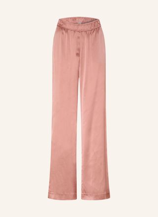 Hemisphere Hemisphere Satinhose Mit Seide rosa