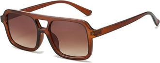 Generic Lunettes De Soleil Carr&eacute;es For Hommes Et Femmes, Id&eacute;ales For Les Activit&eacute;s Plein Air, Vacances, Trajets Domicile-travail La Conduite(Orange)