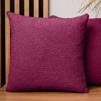 MG Design 2er Set Kissenbezüge 60 x 60 cm in Grün - mit Reißverschluss, fein gewebt mit Chenille-Haptik, pflegeleich