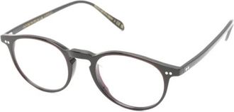 Oliver Peoples unisex, Accessoires, Brun, Taille: 49 MM Riley-R Eyeglasses