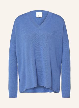 Allude Allude Cashmere-Pullover blau