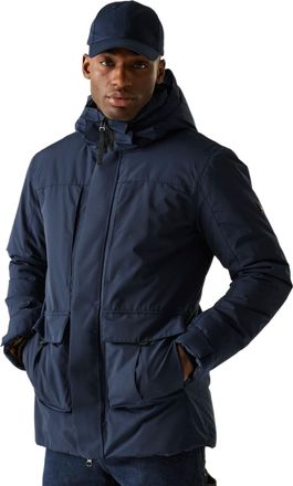 Regatta Herren Jacket Marron wasserdichte Herrenjacke, Marineblau (Schwarz), L