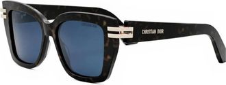 Dior Blaue Linse Sonnenbrille Havana Gestell - - Accessories - unisex - Braun - 52 MM