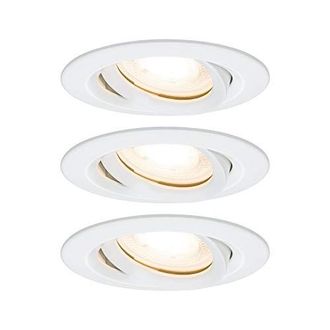 Paulmann Premium EBL Set Name IP65 schwenkbar LED 3x_W 230V GU10 51mm Weiß/Metall