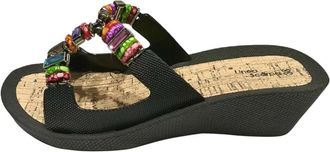 Scarpa Sandalen mit mehrfarbigem Perlenriemen - - Shoes - Damen - Mehrfarbig - 36 EU