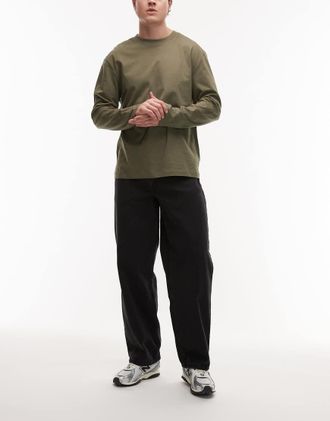 Levi's 578 - Jean baggy - Noir d&eacute;lav&eacute;