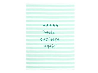 ASA Selection ASA Textil Geschirrtuch Would eat here Again 50x70 cm