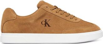 Calvin Klein Sneakers Low Prof Cupsole Wt Su HM0HM02201 Hellbraun