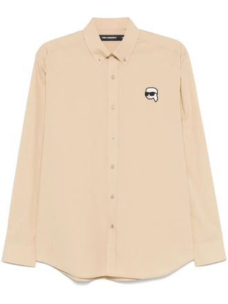 Karl Lagerfeld Ikonik Karl Hemd - Nude