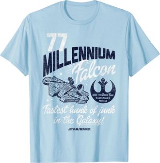Star Wars Millennium Falcon Fly T-Shirt mit Vintage-Grafik T-Shirt