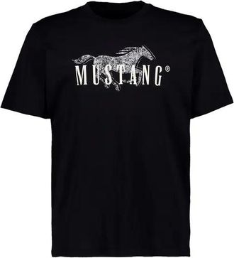 Mustang Jeans Herren T-Shirt schwarz