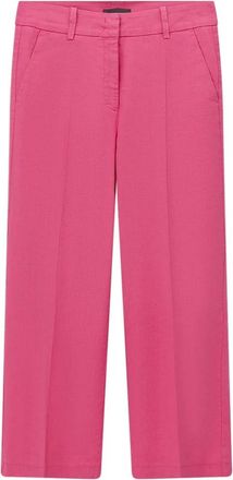 Cambio Femme, Pantalons, Rose, Taille: 46 FR Pantalon Large 7/8