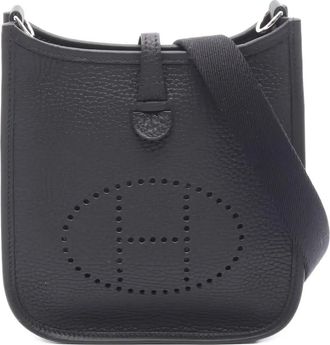 Hermès sac porté épaule Evelyn TPM (2025) - Noir
