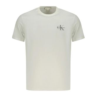 Calvin Klein Homme, Tops, Blanc, Taille: M T-Chemises