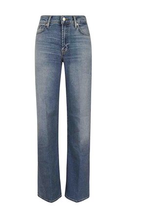 7 For All Mankind Jean Droit - Denim