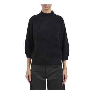 Thom Krom Femme, Pulls, Noir, Taille: 38 FR Rwk158 Pull