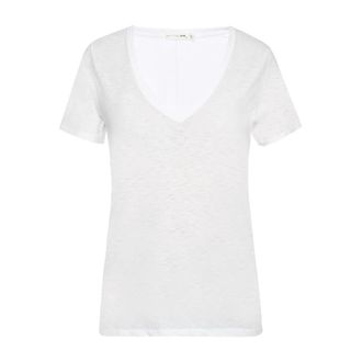 Rag & Bone The Slub Vee - - Tops - Damen - Wei&szlig; - S
