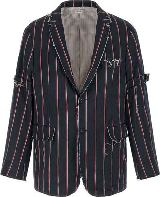 Thom Browne Homme, Vestes, Bleu, Taille: M Mogador Blazer