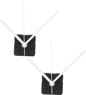 BESTONZON 2st&uuml;cke Quarzuhrwerk Mechanismus F&uuml;r Wanduhr DIY Uhr Reparatur Teil Kit Mit Kreuzstich-uhrenteilen F&uuml;r Haushaltsuhren Zubeh&ouml;r