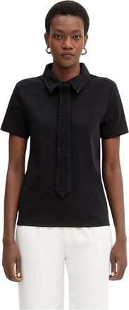 Karl Lagerfeld Damen, Oberteile, Schwarzk, XSGr&ouml;&szlig;e